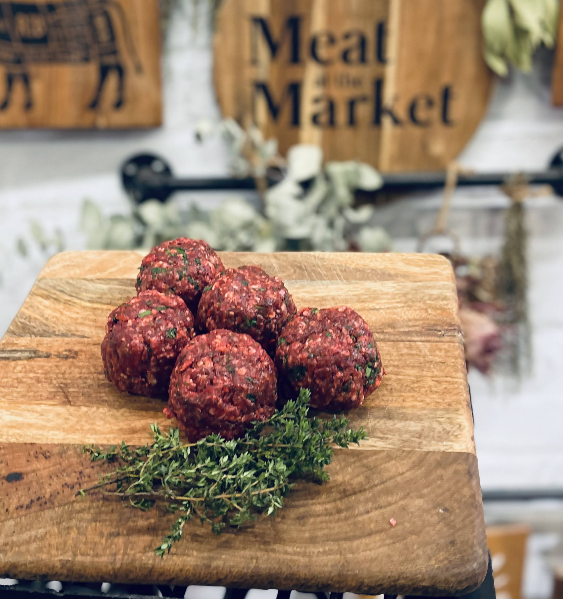 Red Wine & Garlic Beef Burger