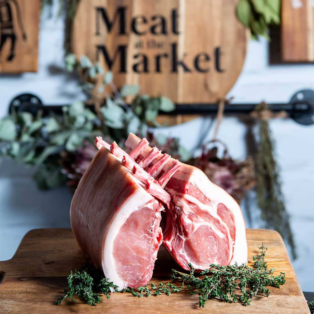 Beachport Certified Free Range Berkshire Pork Rack Roast ($29 p/kg)